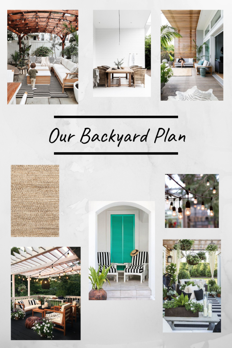 OUR PLAN FOR THE BACKYARD - Alex & Mike